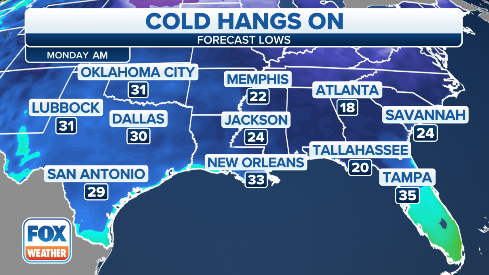 Coldest Air Of Season Sweeps Across Eastern US Spreading Freeze Alerts Coldest Air Of Season Sweeps Across Eastern US Spreading Freeze Alerts